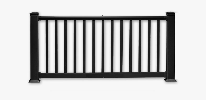 Black Railing White Background, HD Png Download , Transparent Png Image ...