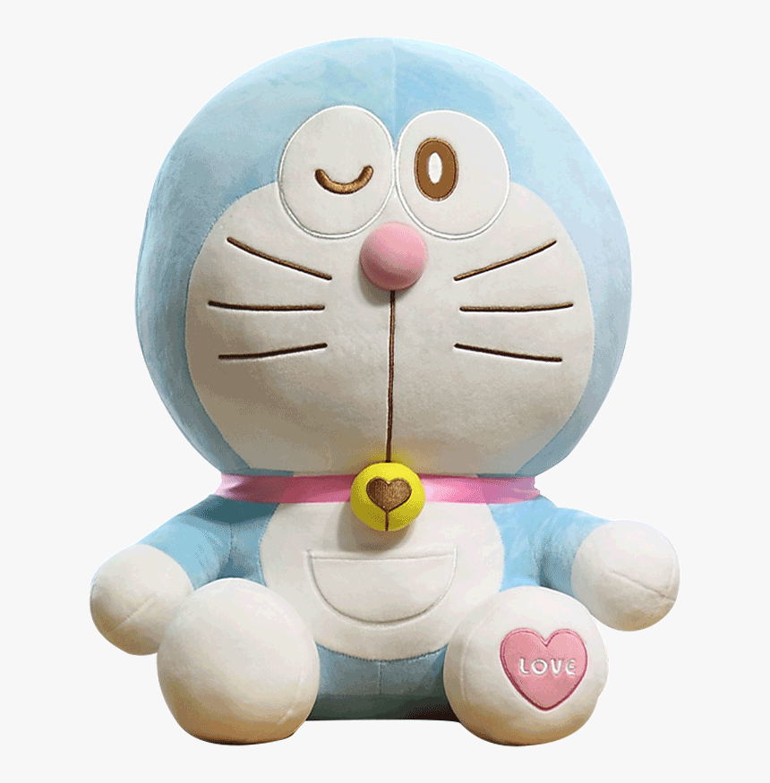 Doraemon Doll Machine Cat Blue Fat Child Pillow Doll - 叮当 Orange And ...