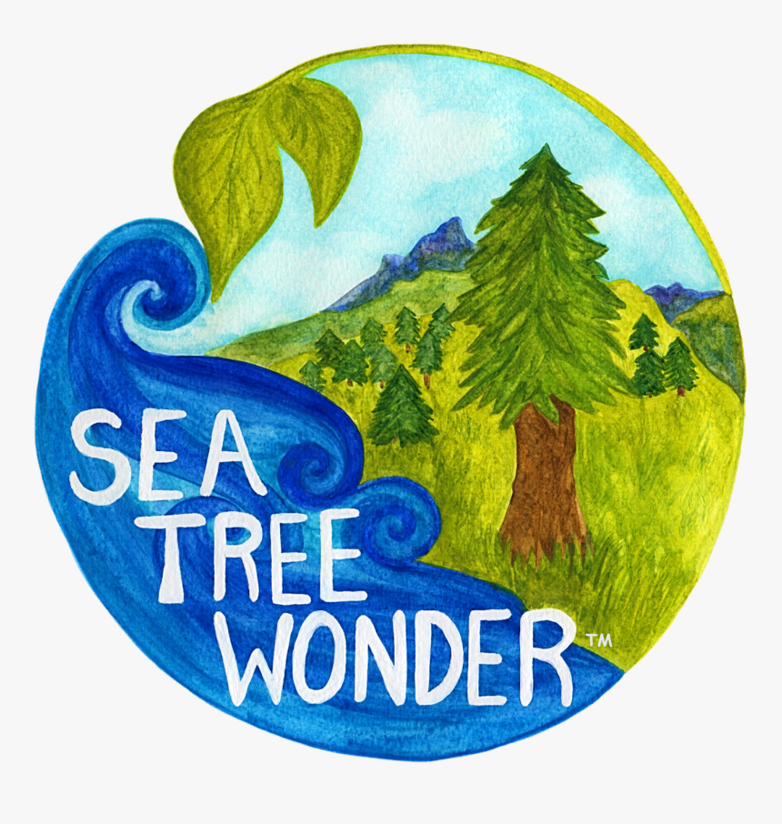 Sea Tree Wonder Logo Transparent Crop - Tree, HD Png Download ...