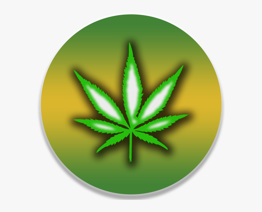 Transparent Marijuana Leaf Png - Illustration, Png Download ...