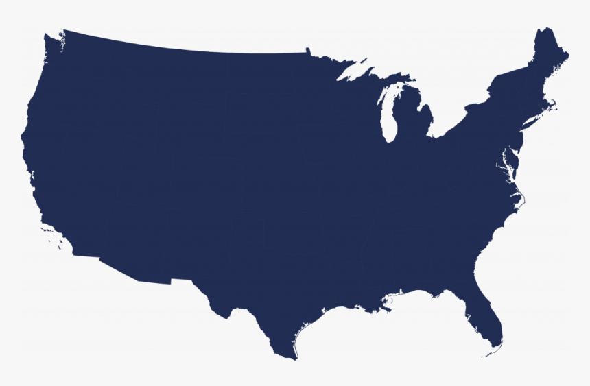 Maps Of Us Outline - Outline Usa Transparent Background, HD Png ...