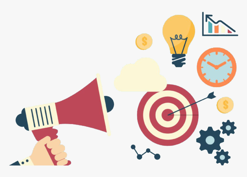 Marketing Transparent Cartoon - Digital Marketing Tools Png, Png ...