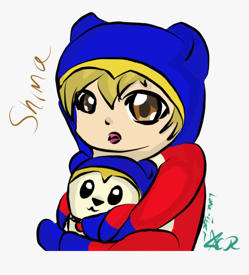 Baby Shima Amagi {request} By Luna-tiger - Cartoon, HD Png Download ...