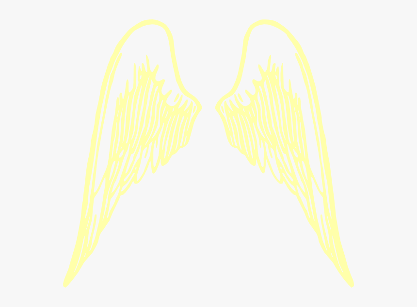 Yellow Angel Wings Transparent, HD Png Download , Transparent Png Image ...