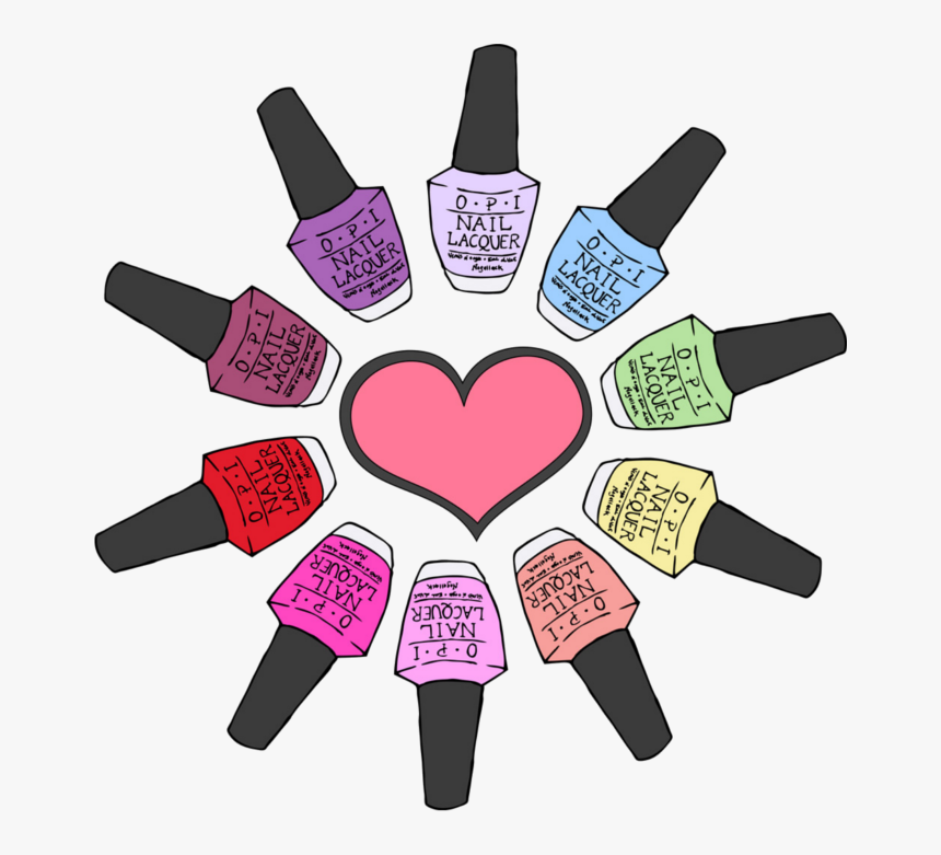 Painting Nails Clip Art