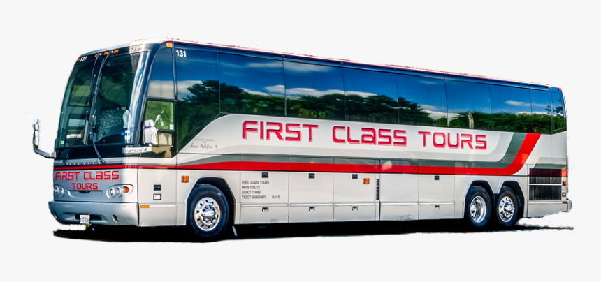 Charter Bus Rental Houston, Texas - First Class Tours Houston, HD Png ...