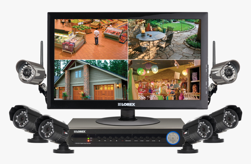 Security Camera Set Png, Transparent Png , Transparent Png Image - PNGitem