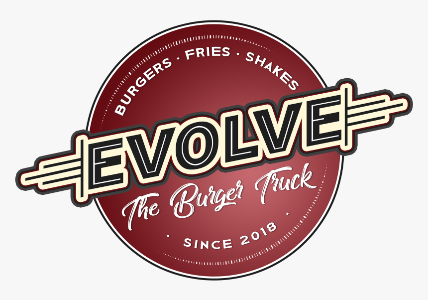 Evolve The Burger - Label, HD Png Download , Transparent Png Image ...