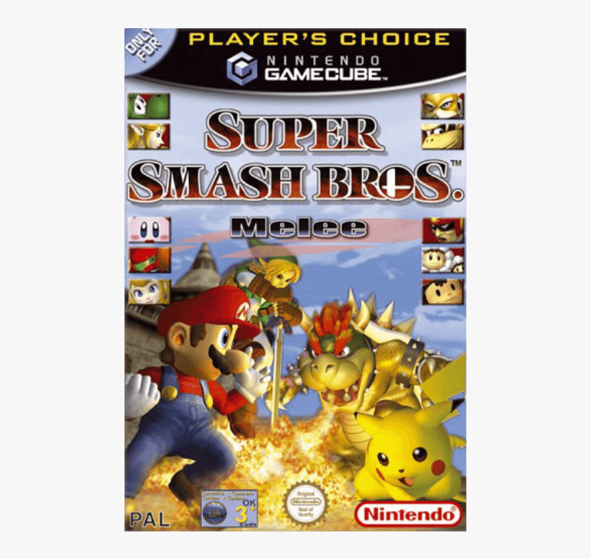 Super Smash Bros Melee Gamecube, HD Png Download , Transparent Png ...