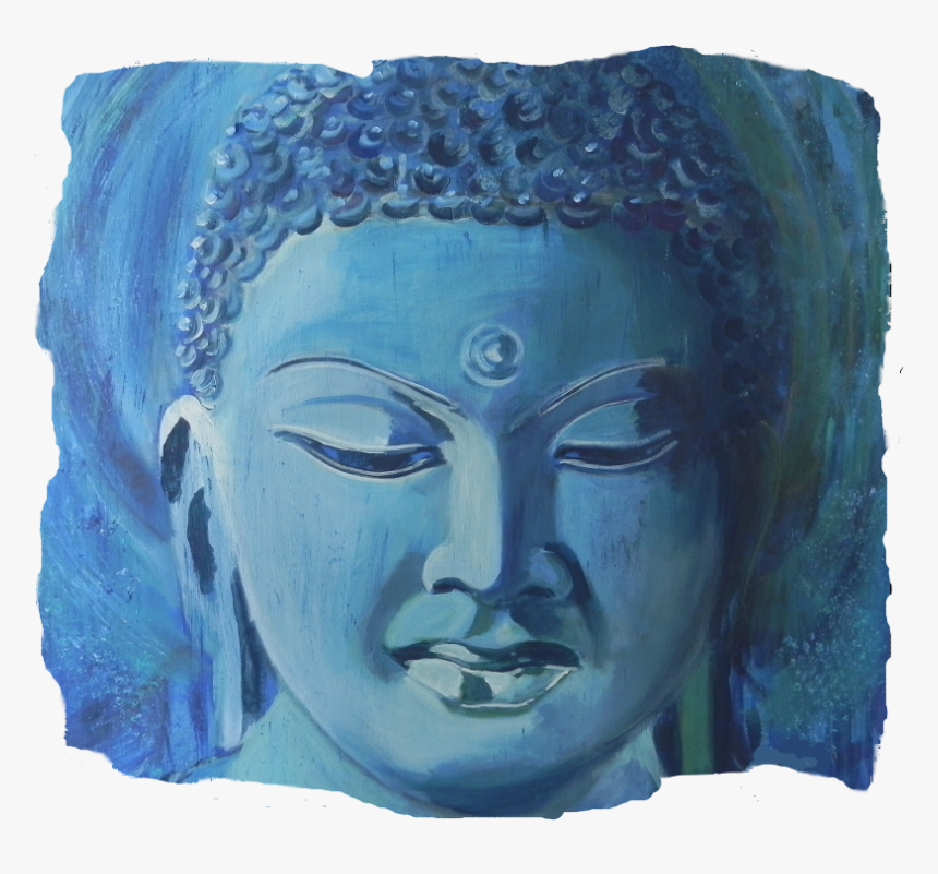 Buddha Blue Art - Gautama Buddha, HD Png Download , Transparent Png ...