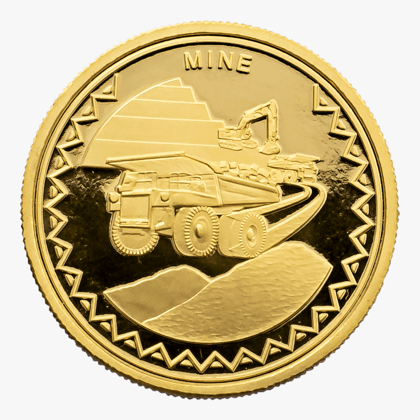 1oz Hummingbird Mine Gold Coin - 1oz Gold Uk Gold Coins, HD Png ...