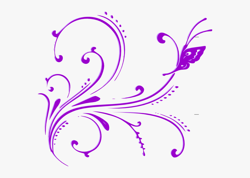 Purple Scroll Png - Vector Clip Art Png, Transparent Png , Transparent ...