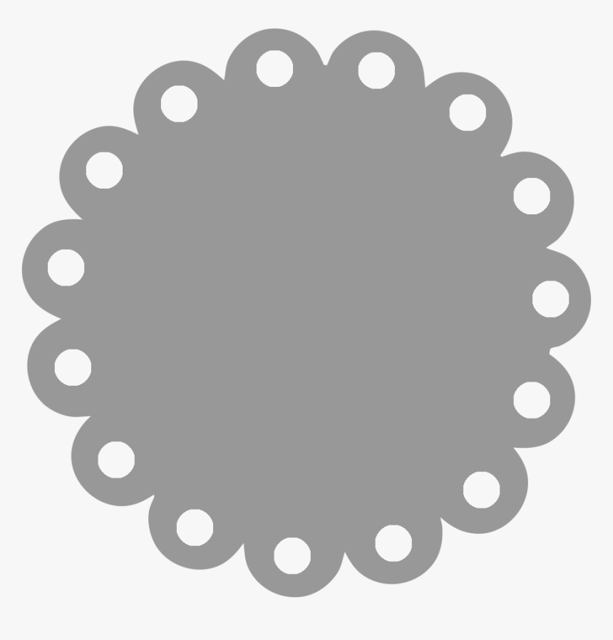 Scalloped Edge Square Clip Art, HD Png Download , Transparent Png Image ...