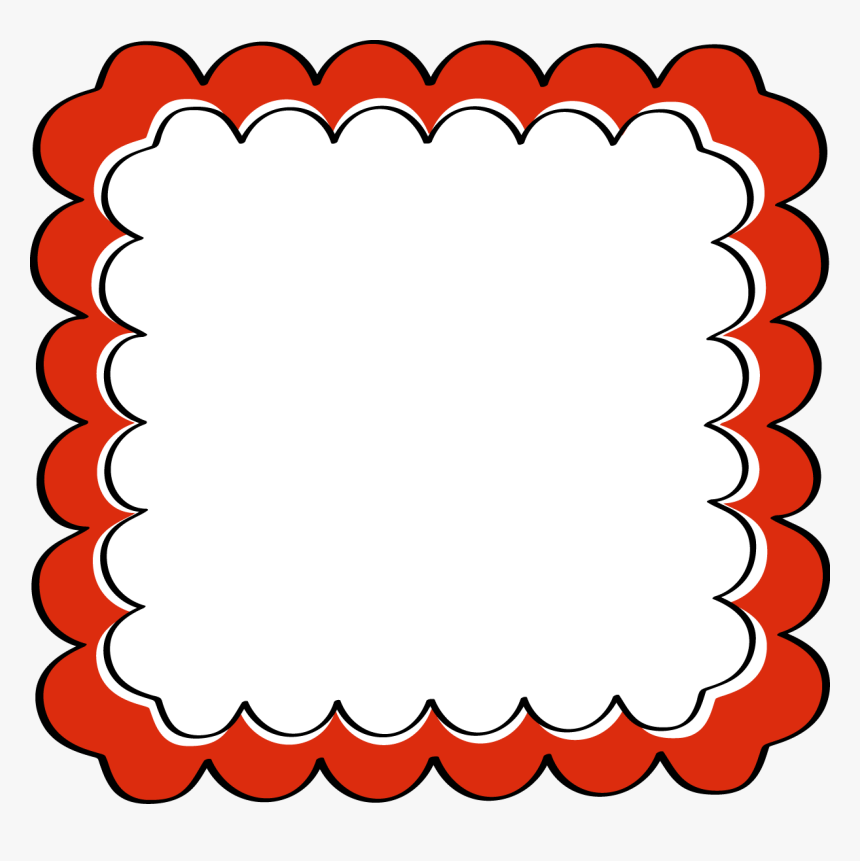 Red Border Frame Clipart Png Transpa - Infoupdate.org