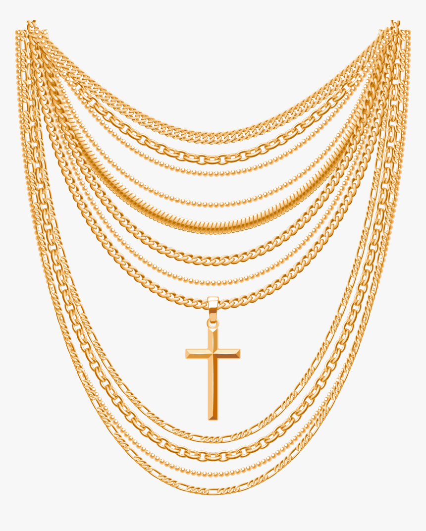 Gold Jewellery Png Picture - Gold Necklace Png, Transparent Png ...