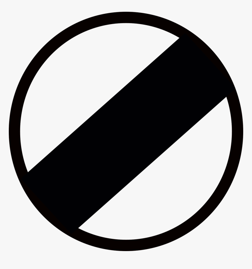 Sign, Road Sign, Roadsign, Forbidden, Black, White, - Road Sign Black ...