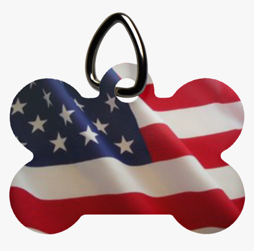 American Flag Dog Bone Pet Tag - Lee Greenwood God Bless The Usa Lyrics ...