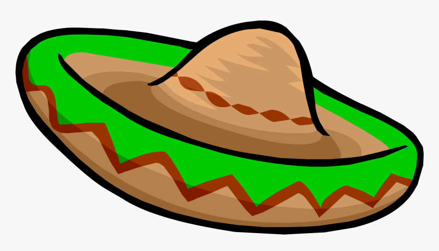 Kallie Jo/rare Items - Club Penguin Sombrero, HD Png Download ...