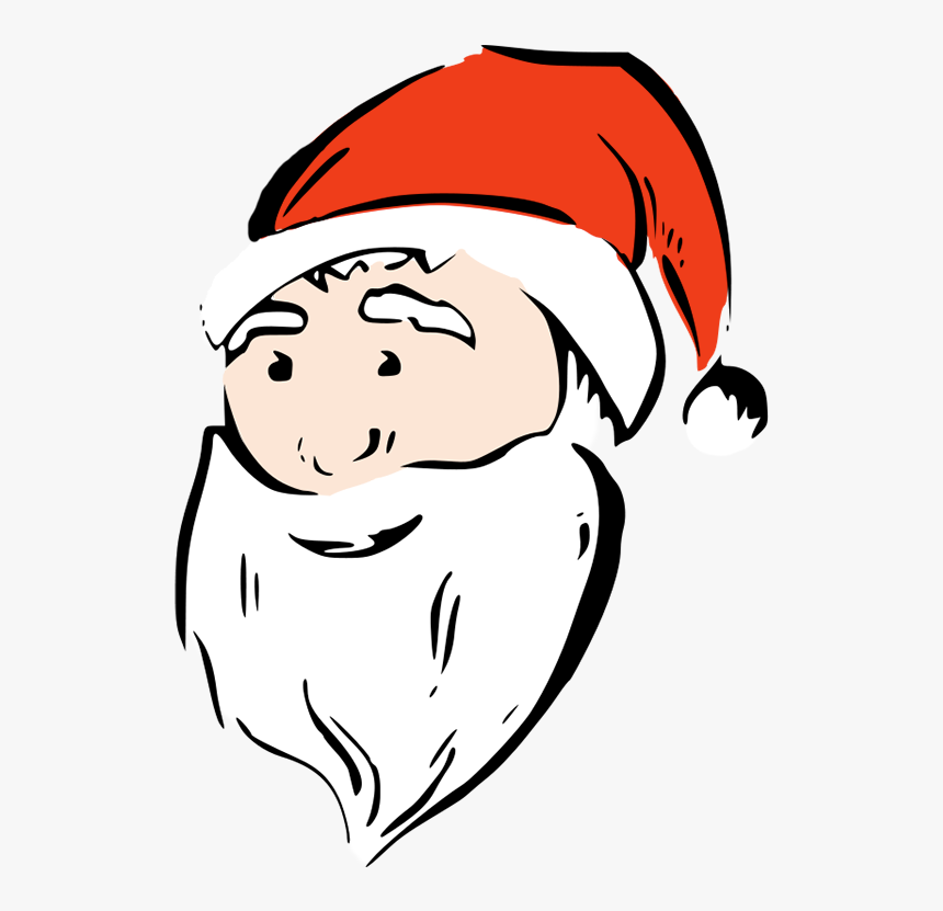Santa Face, HD Png Download , Transparent Png Image - PNGitem
