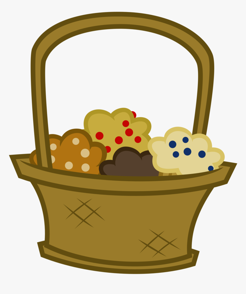 Blueberry Muffin Clipart Mlp - Transparent Background Picnic Basket ...