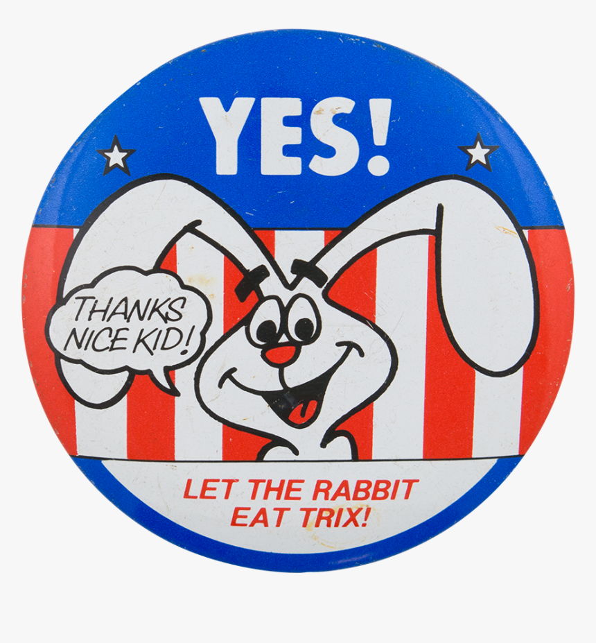 Transparent Yes No Button Png - Trix Rabbit Vote, Png Download ...