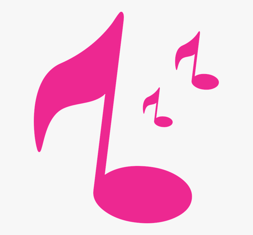 Música, Musicales, Notas, Sonido - Pink Music Note Clipart, HD Png ...