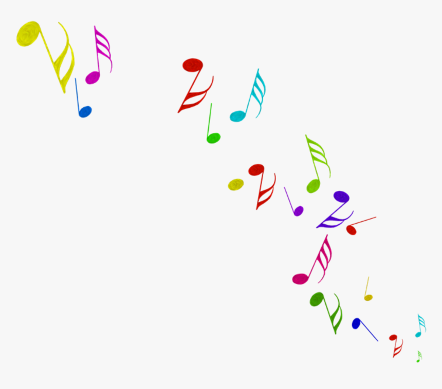 Color Music Notes Png, Transparent Png , Transparent Png Image - PNGitem