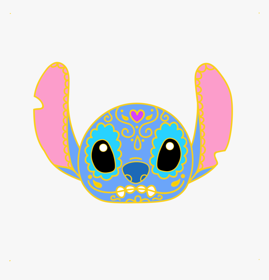 Cute Sugar Skull Pin - Cute Sugar Skull Clipart, HD Png Download ...