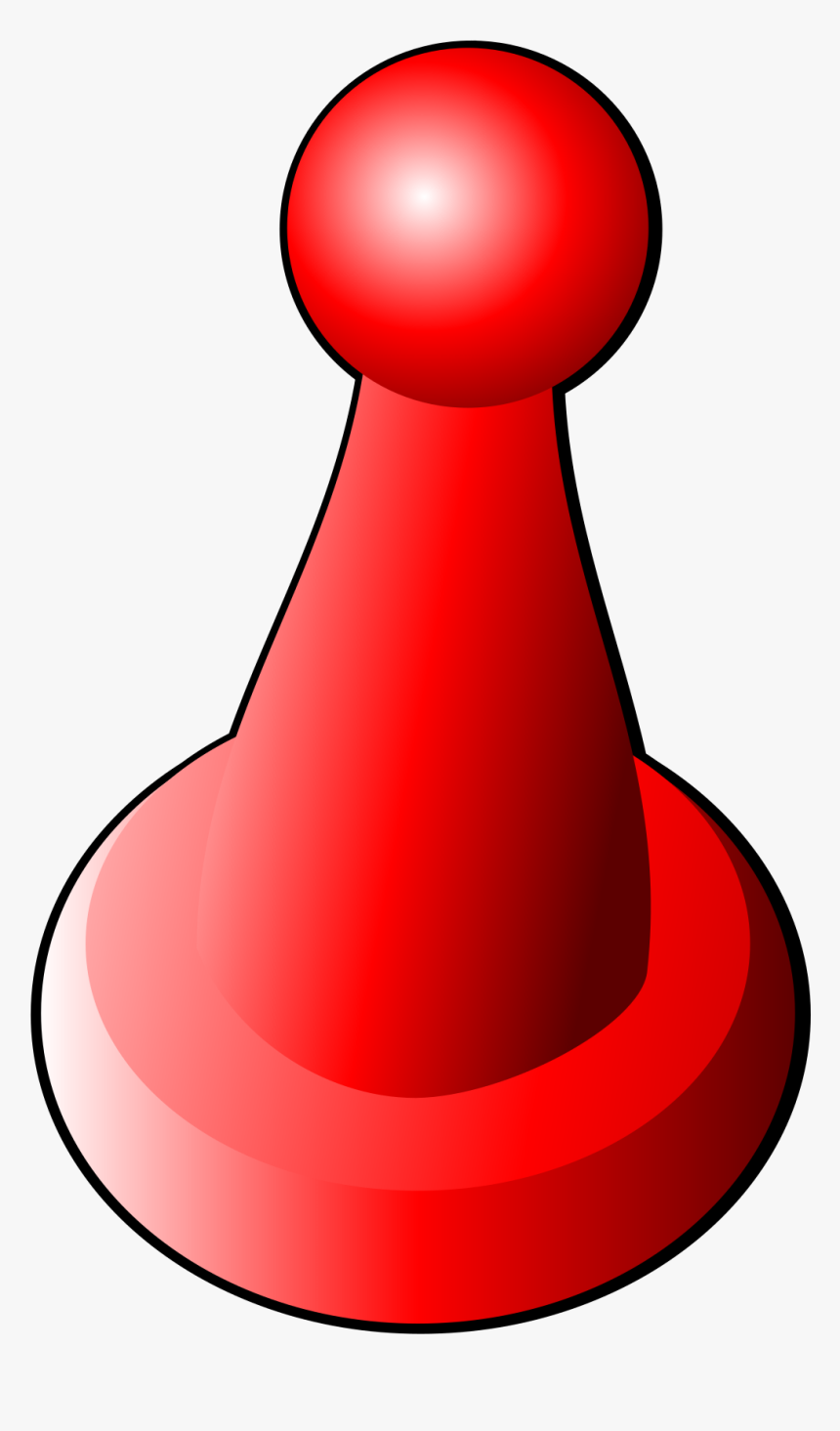 Red Board Game Piece, HD Png Download , Transparent Png Image - PNGitem
