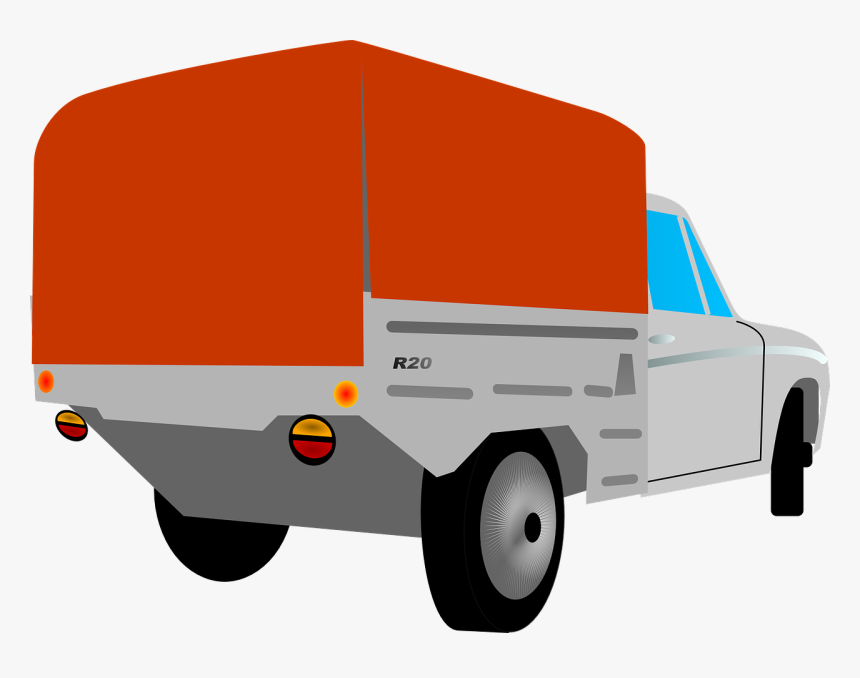Back Side Truck Clipart, HD Png Download , Transparent Png Image - PNGitem