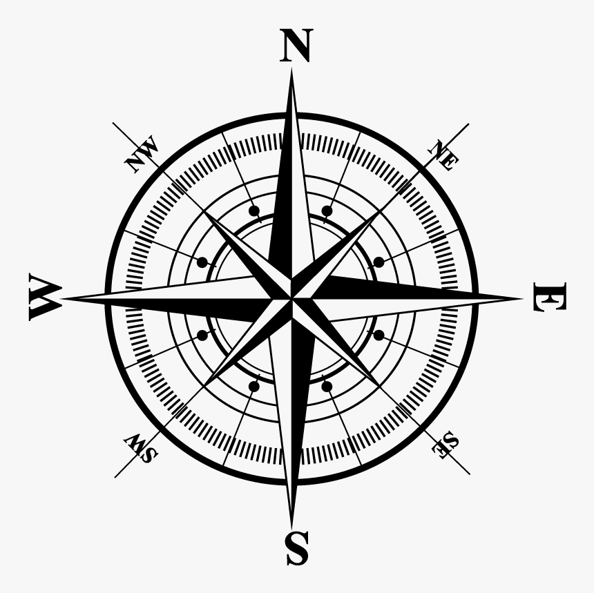 North Compass Rose Royalty-free - Transparent Compass Rose, HD Png ...