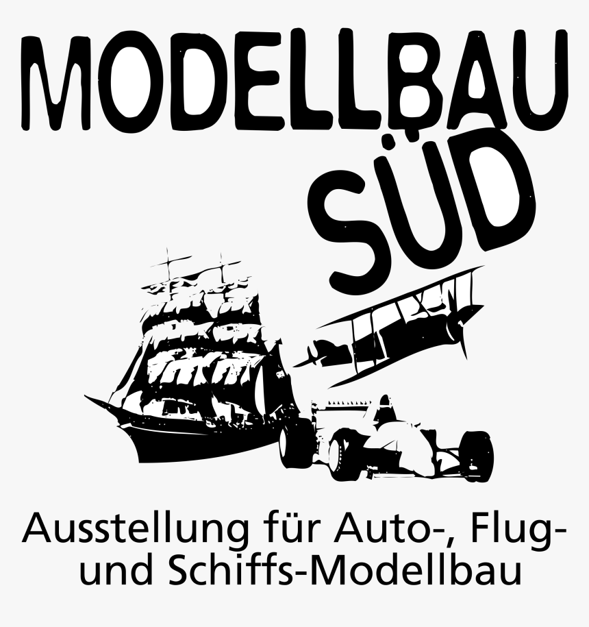Modellbau Sud Logo Png Transparent - Full Rigged Pinnace, Png Download ...
