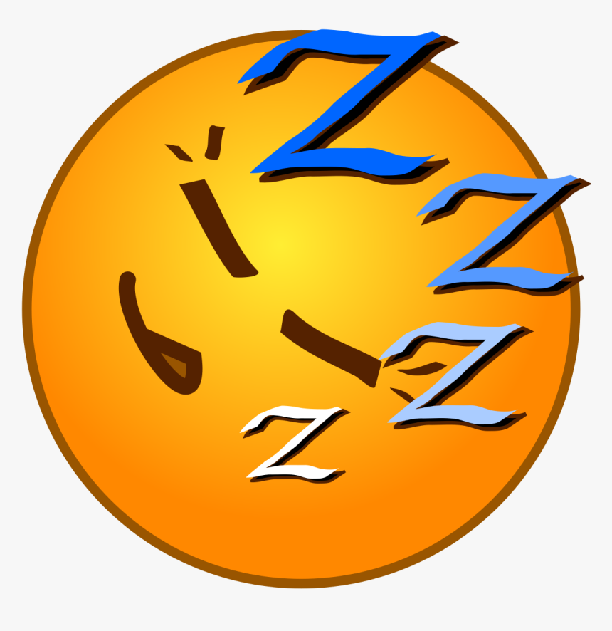 File - Smirc-zzz - Svg - Smiley Zzz - Ronflement, HD Png Download ...