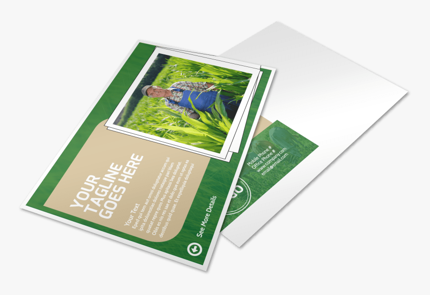 Farmers Insurance Agent Postcard Template Preview - Printing, HD Png ...