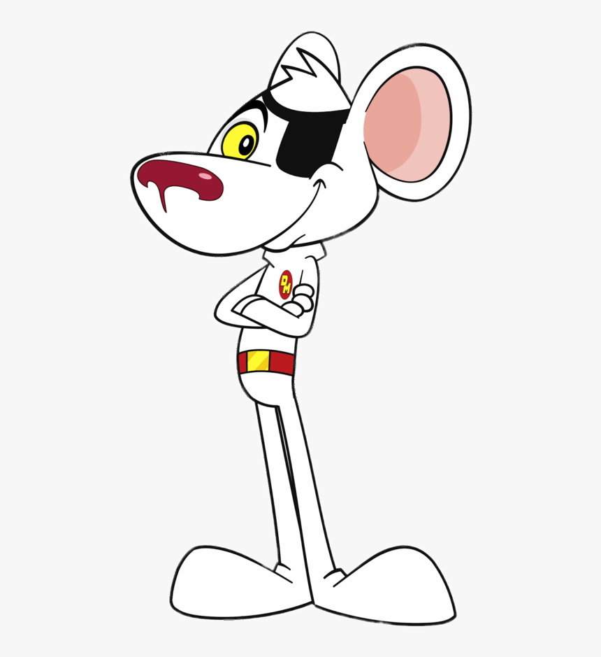 Danger Mouse Arms Crossed - Danger Mouse Wiki 2015, HD Png Download ...