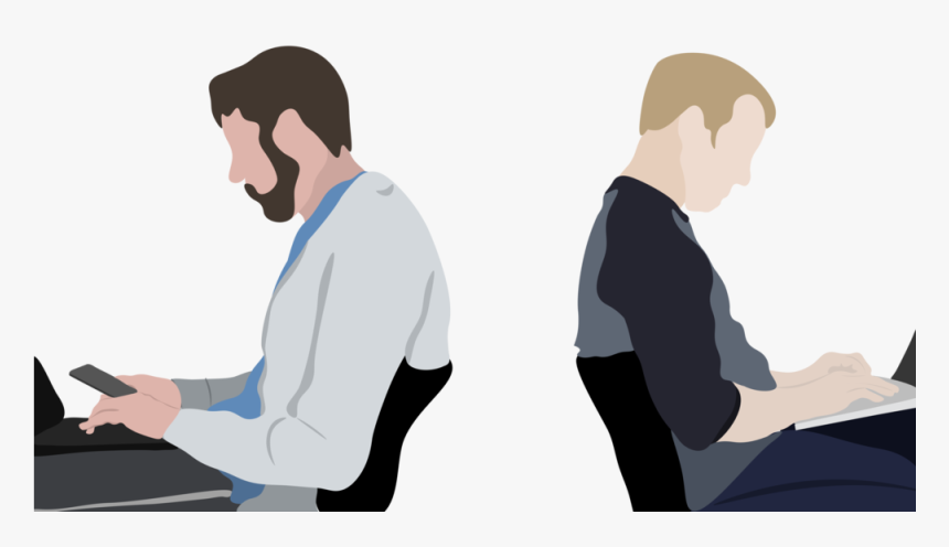 Transparent Person Sitting Back Png - Sitting, Png Download ...