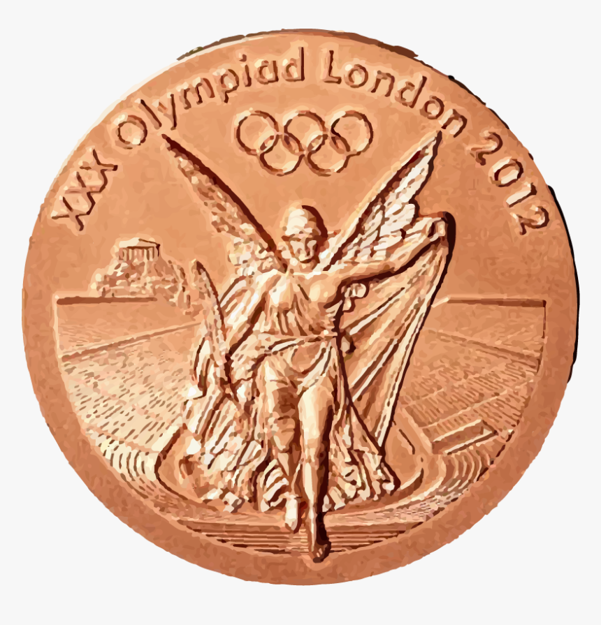 1 Olympic Bronze Medal - London 2012 Bronze Medal, HD Png Download ...