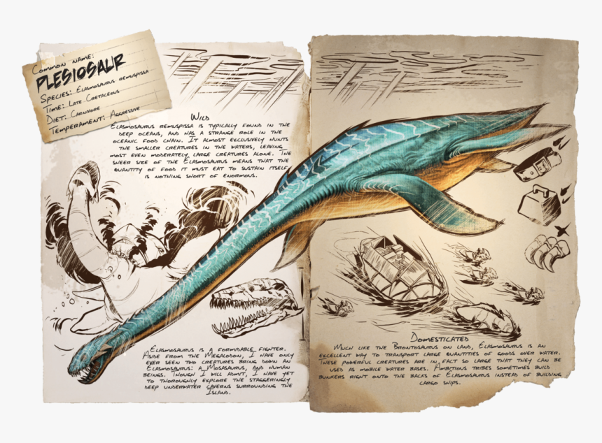 Ark Survival Evolved Plesiosaur, HD Png Download , Transparent Png ...
