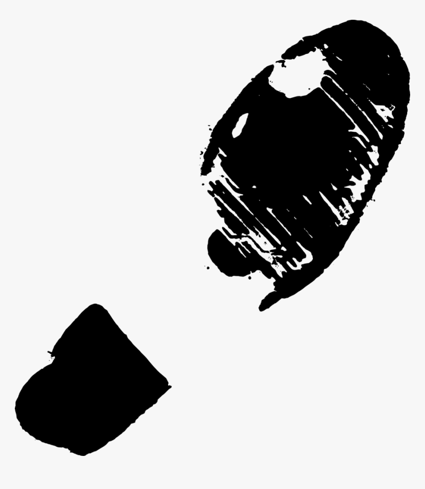Transparent Shoe Prints Clipart - Shoe Footprint, HD Png Download ...