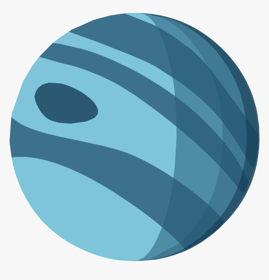 Planet Clipart Cartoon - Neptune Clipart, HD Png Download , Transparent ...