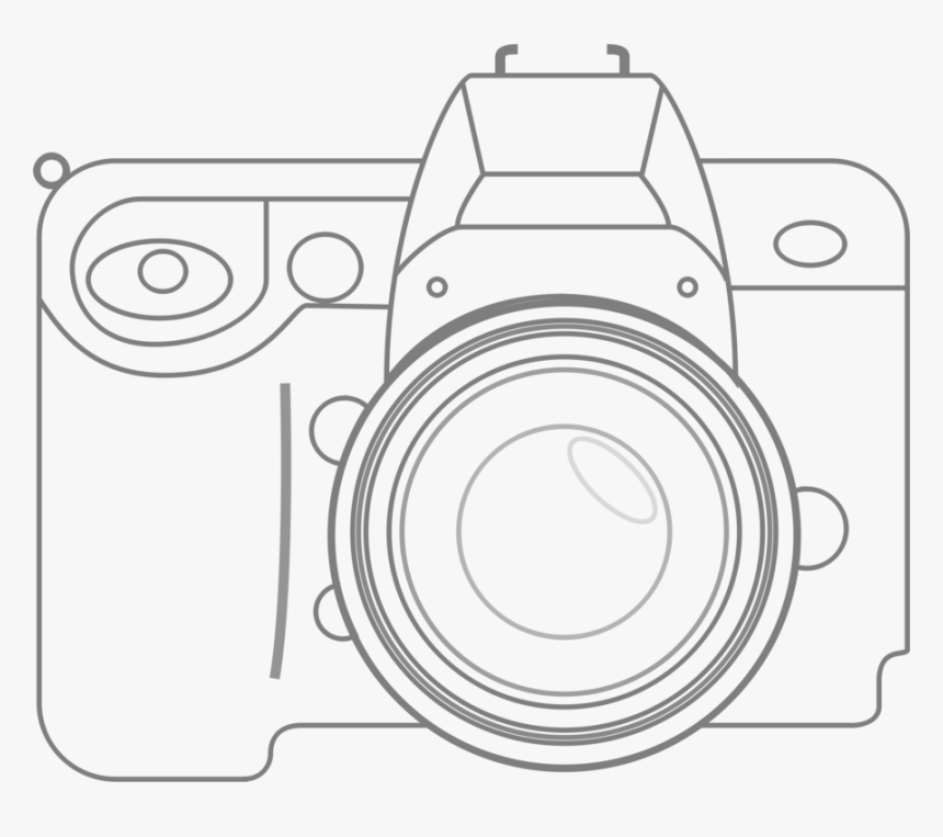 Drawing Canon Eos Single Lens Reflex Camera Digital - Single Lens ...