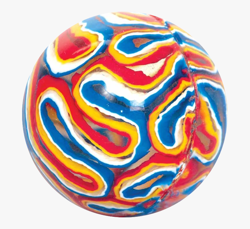 Multi Colored Bouncy Ball - One Bouncy Ball Bouncing, HD Png Download ...
