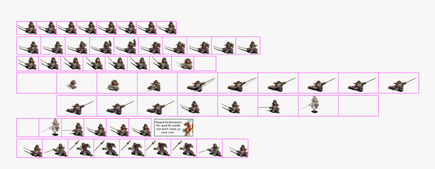 Ryu Breath Of Fire 4 Sprites, HD Png Download , Transparent Png Image ...