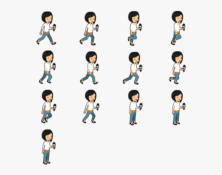 Camera Man Sprite Sheet, HD Png Download , Transparent Png Image - PNGitem