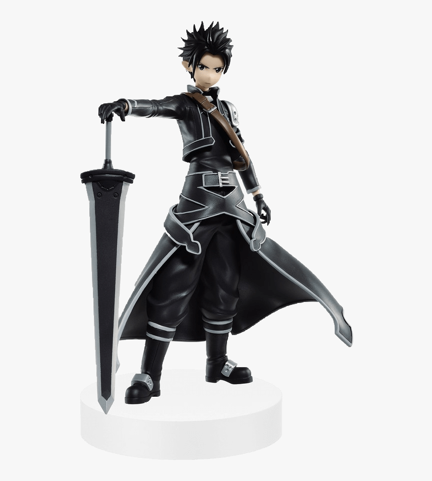 Sword Art Online Kirito Statues, HD Png Download , Transparent Png ...