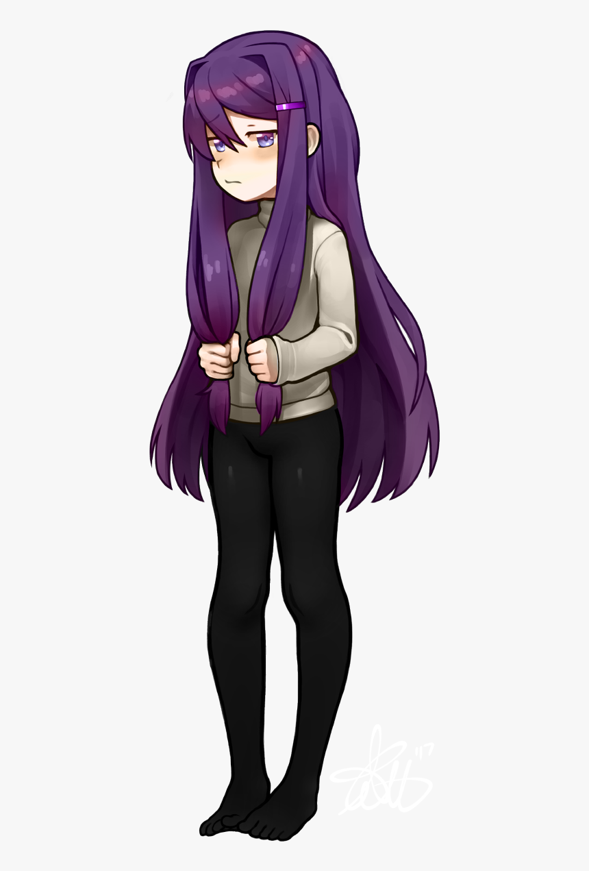 Yuri Ddlc 1 Anime Render By Kujou By Konarenders