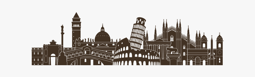 Italy City Silhouette