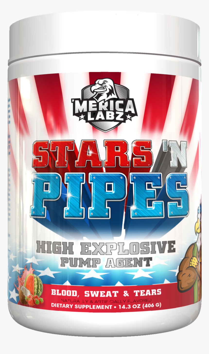 Merica Labz Stars N Pipes, HD Png Download , Transparent Png Image ...