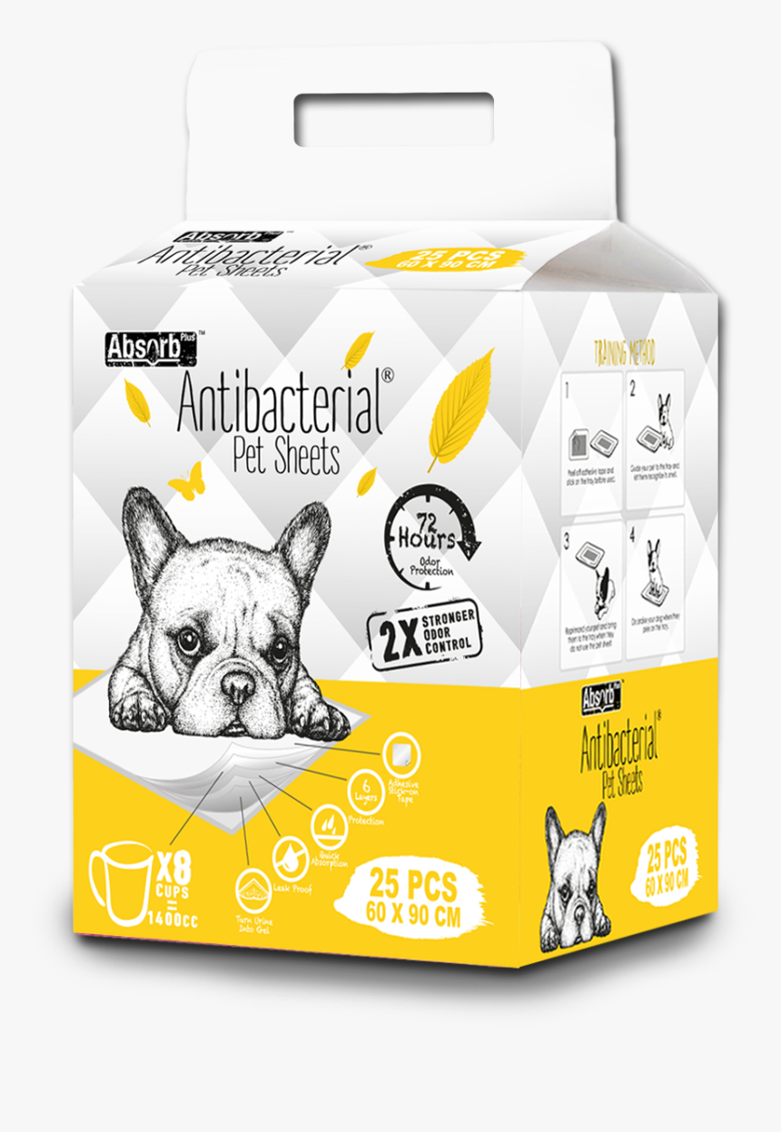Absorb Plus Antibacterial Pet Sheets, HD Png Download , Transparent Png ...