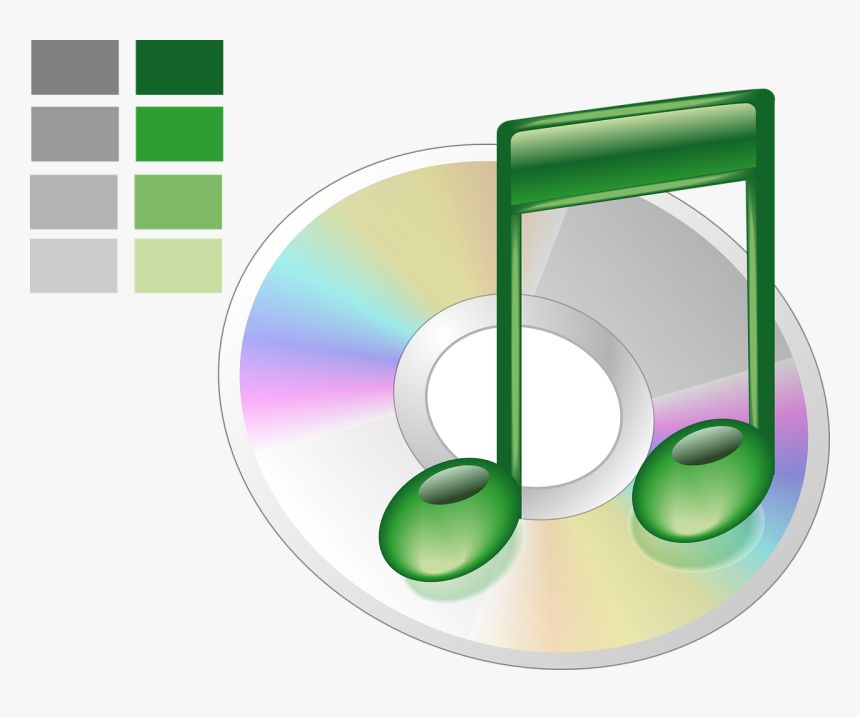 Clipart Musique Cd, HD Png Download , Transparent Png Image - PNGitem